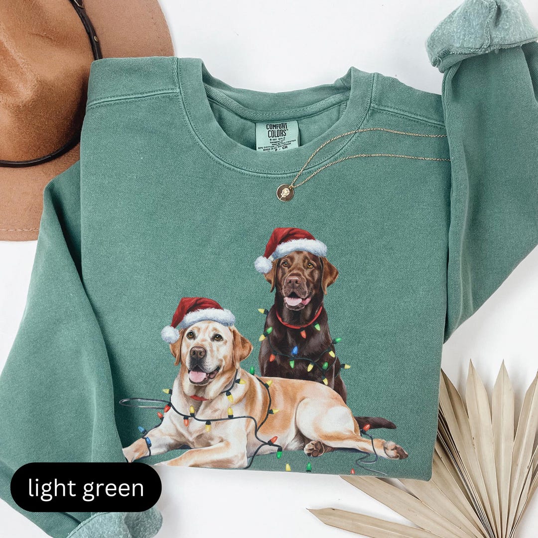 Custom Lab Sweatshirt, Yellow Labrador Retriever, Chocolate Labrador ...