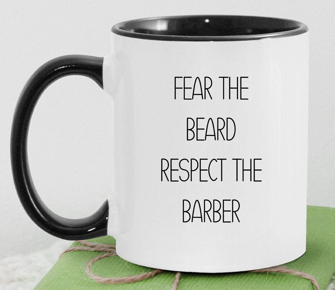 Barber Gifts, Beginning Barber Gifts, Barber Gift, Barber Shop Mug ...