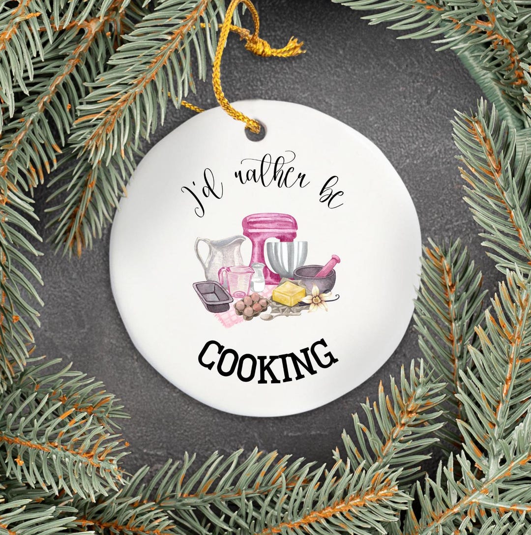 Cooking Ornament, Gift for Chef, Culinary Gift, Foodie Gift, Cook’s ...