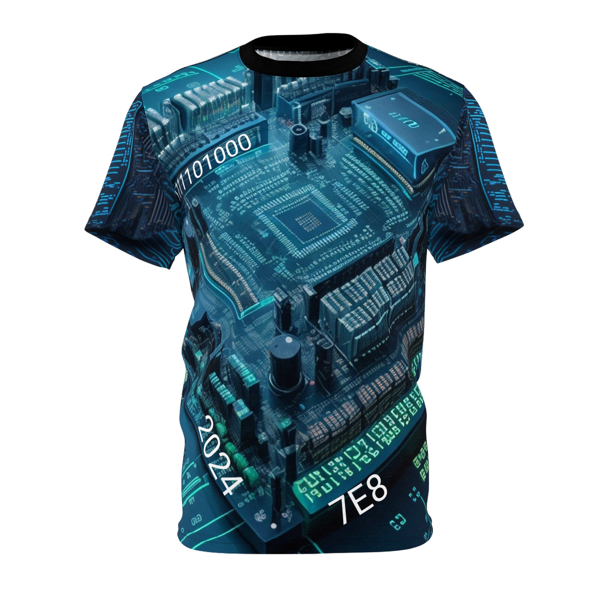 Circuit Board T-shirt - Etsy