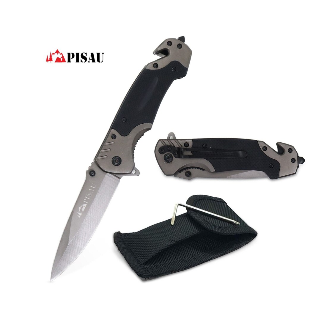 PISAU Folding Camp Knife - the Ultimate Camping and Hunting Gift for ...