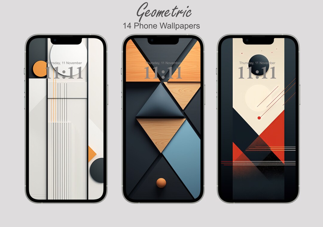 Geometric Shapes iPhone Wallpapers, Hand Painting Wallpapers, Iphone ...