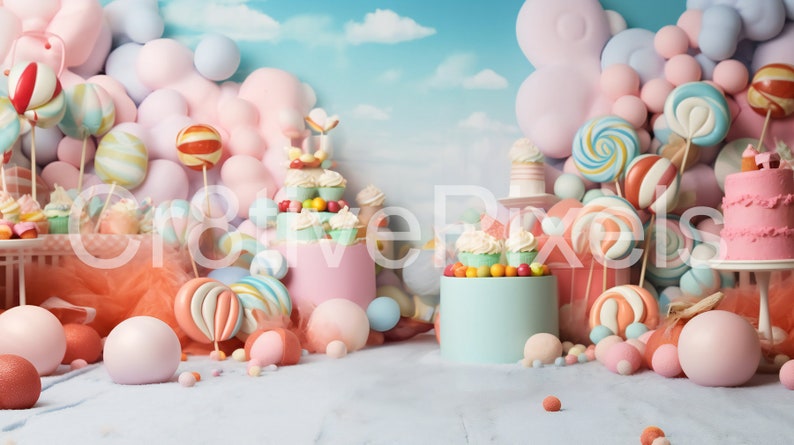 Candy Digital Portrait Backdrops, Studio Backdrops for Photographers ...