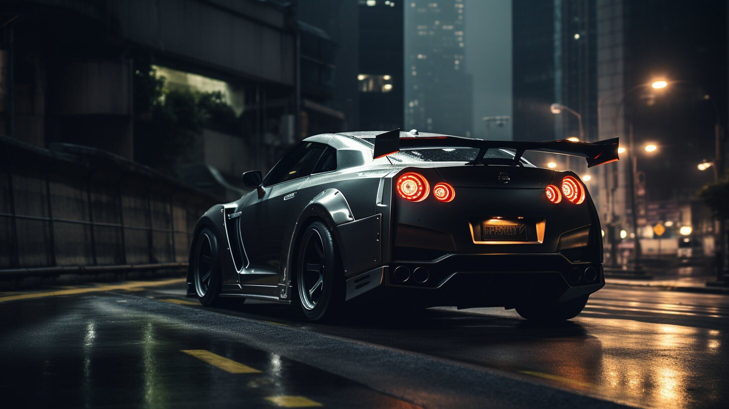 Sports Car Backdrop Automotive Scene for Photography Instant - Etsy