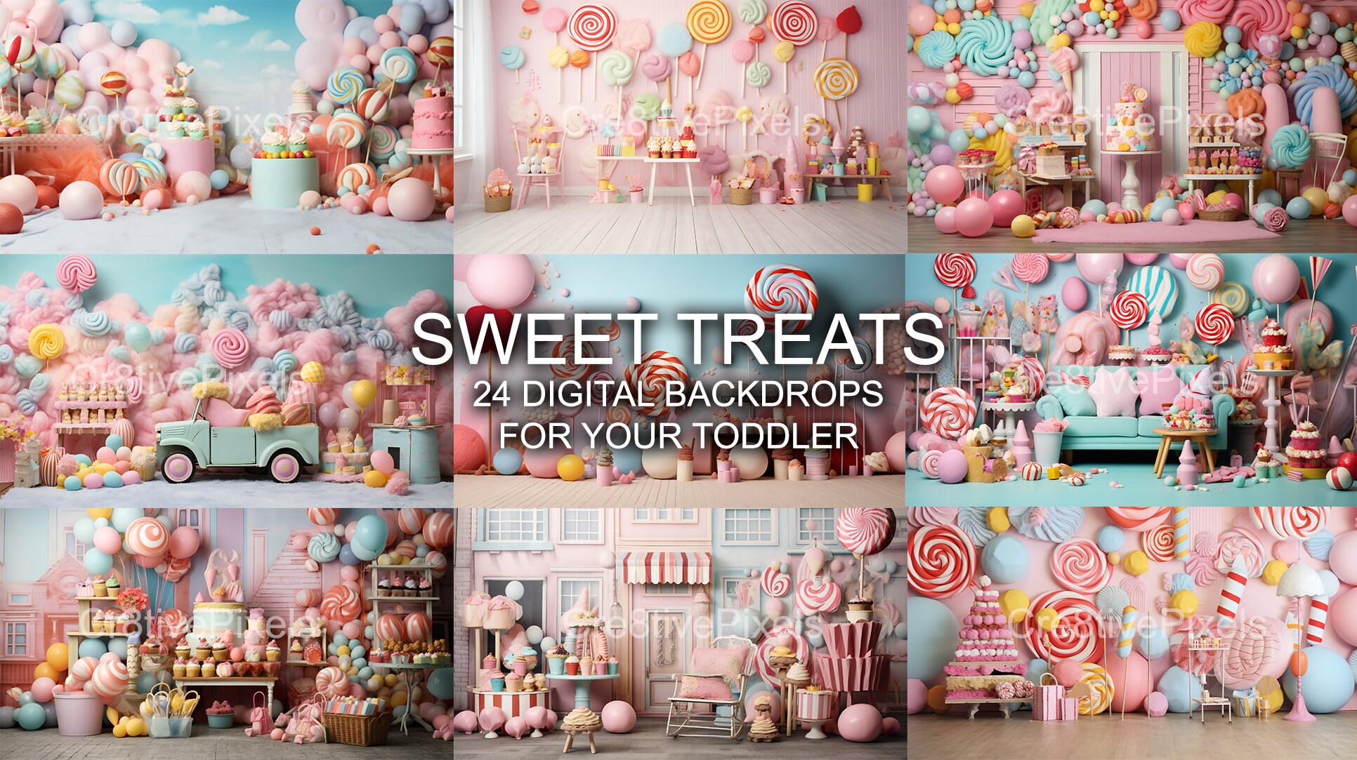 Candy Digital Portrait Backdrops, Studio Backdrops for Photographers ...