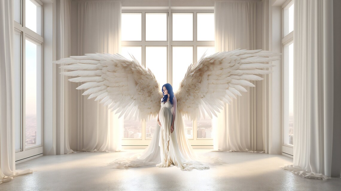 Angel Wings Digital Portrait Backdrops, Backdrop for Photographers ...