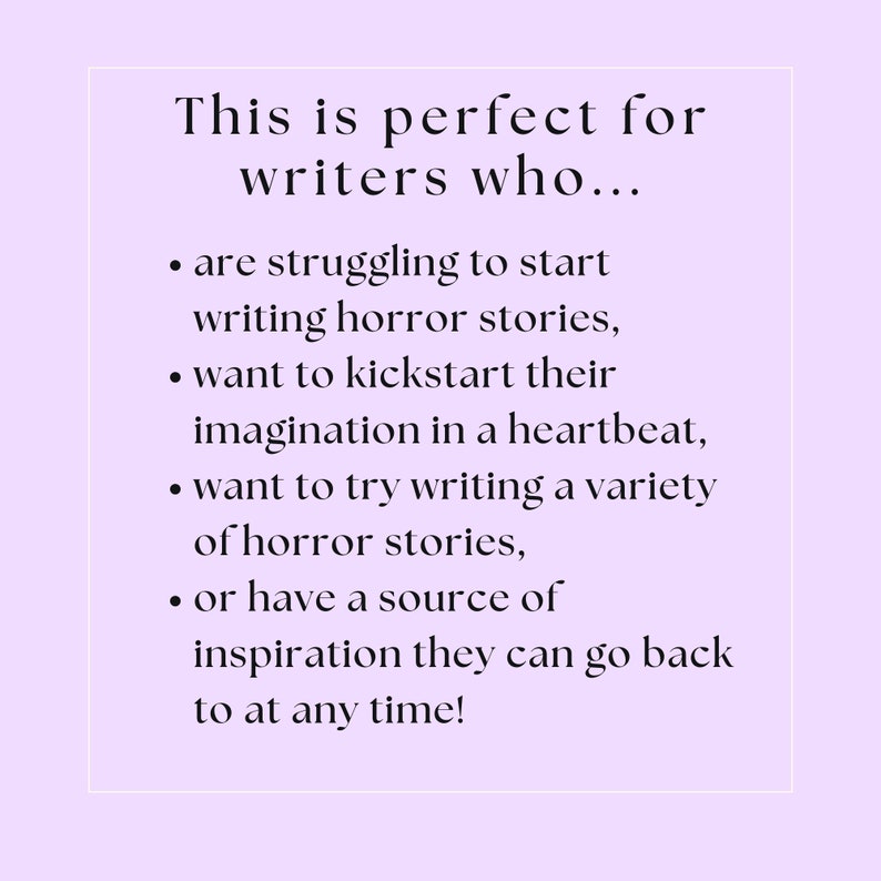 Horror Creative Writing Prompts | Bonus DIY Writing Prompt Generator ...