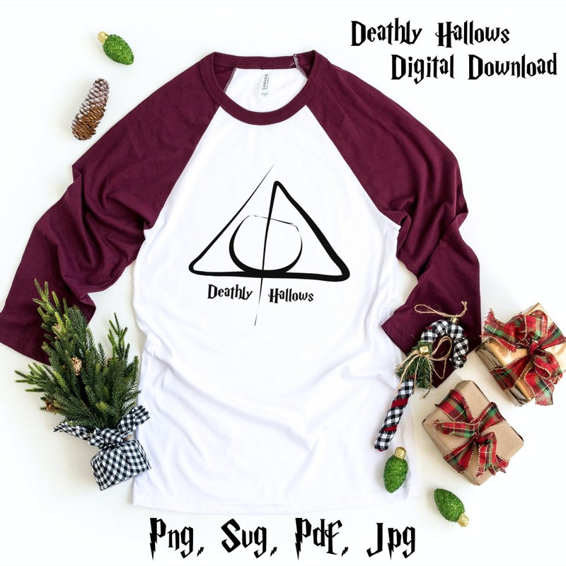 Deathly Hallows Svg - Etsy