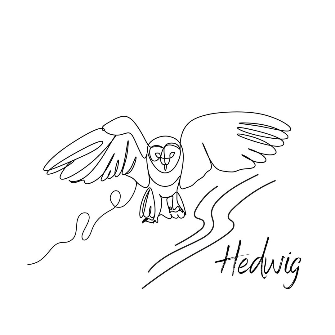 Hedwig Png, Hedwig Svg, Hedwig Shirt, Owl Svg Cut File, Owl Svg Design ...