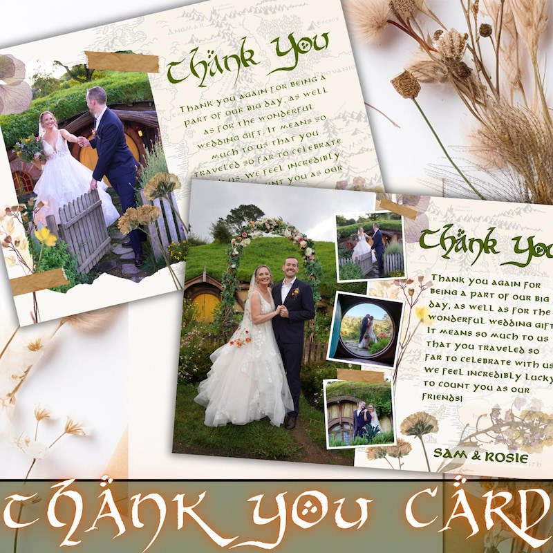 Thank You Lord of Rings - Etsy