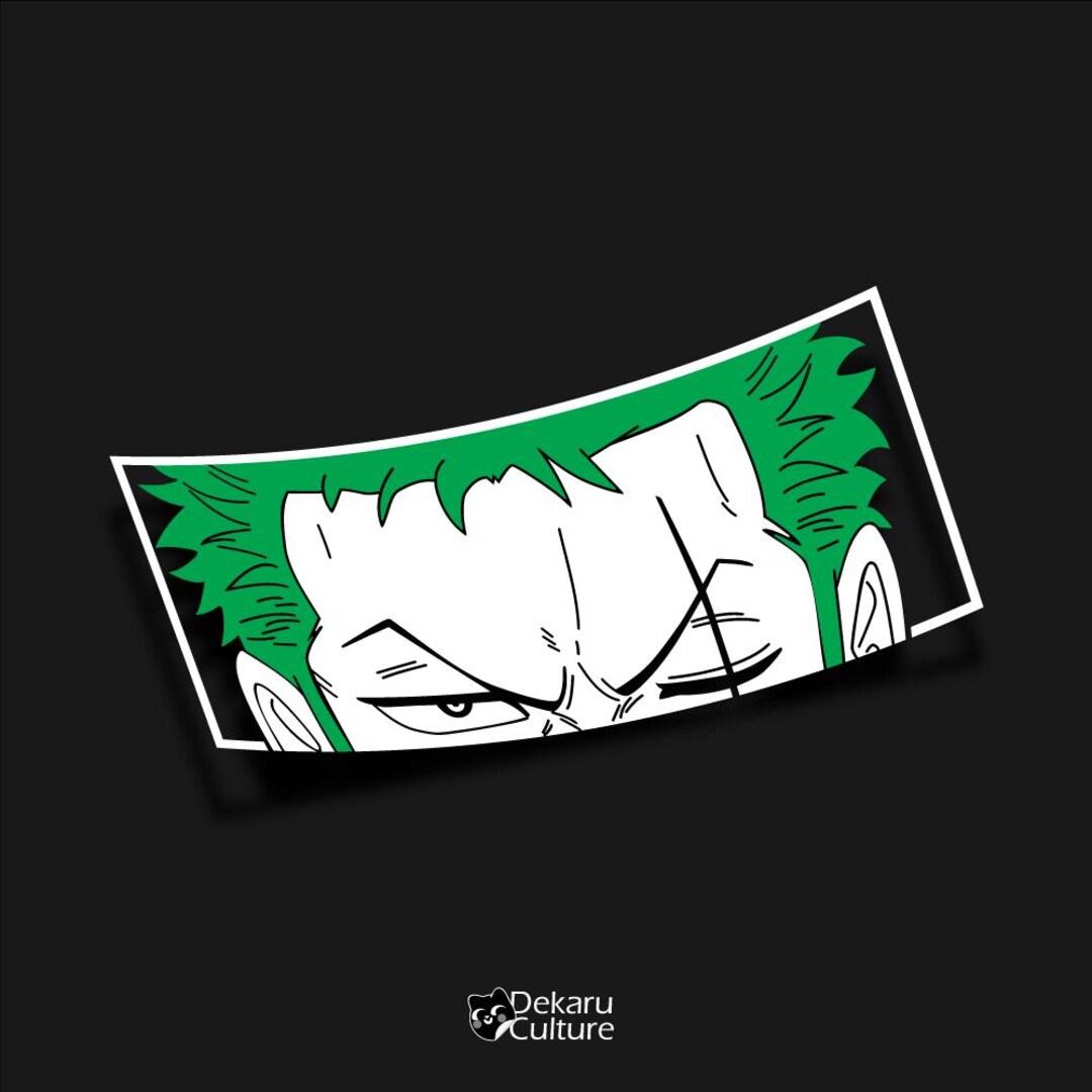 One-eye Samurai Decal - Etsy