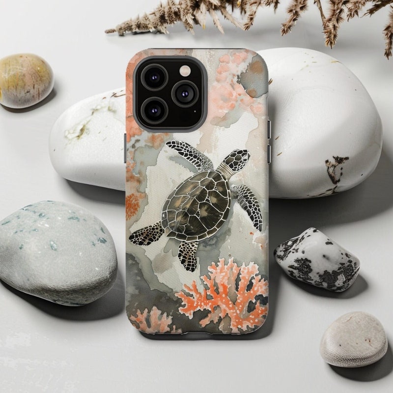 Turtle Phone Case - Etsy