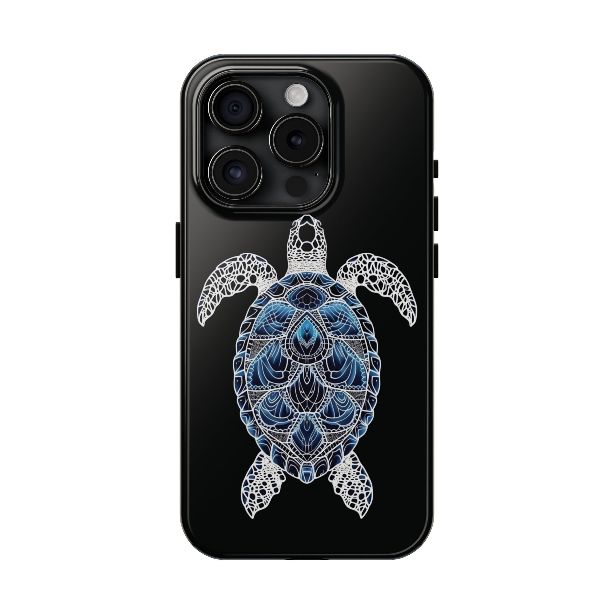 Hawaiian Sea Turtle Phone Case, Sea Life Phone Cover, Tough Phone Case ...