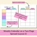 Weekly Teacher Planner, Printable Weekly Lesson Planner, PDF Teacher ...