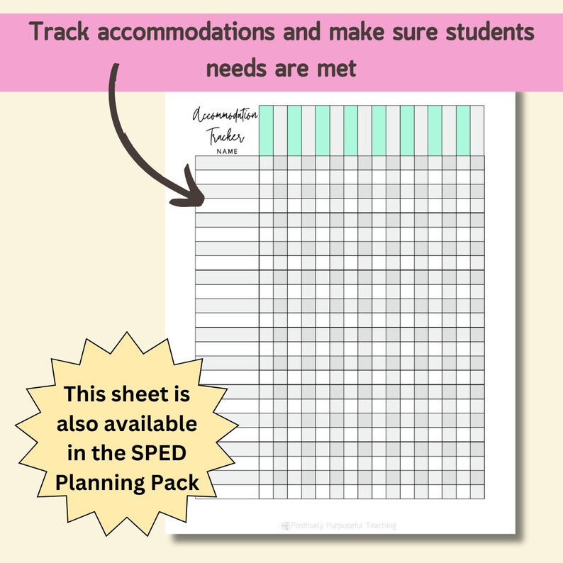 Tracking Chart Pages, Printable Teacher Trackers, Gradebook, PDF ...