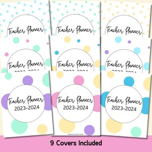 Teacher Planner 2024-2025, Printable Lesson Planner, PDF Teacher ...