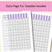 Student Checklist Pages, Printable Checklist, Gradebook, PDF Teacher ...