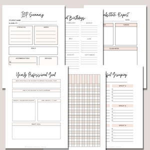 Teacher Planner 2023-2024, Printable Lesson Planner, PDF Teacher ...