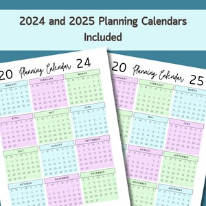 Teacher Calendar Pages 24-25, Printable Teacher Calendar, PDF Teacher ...
