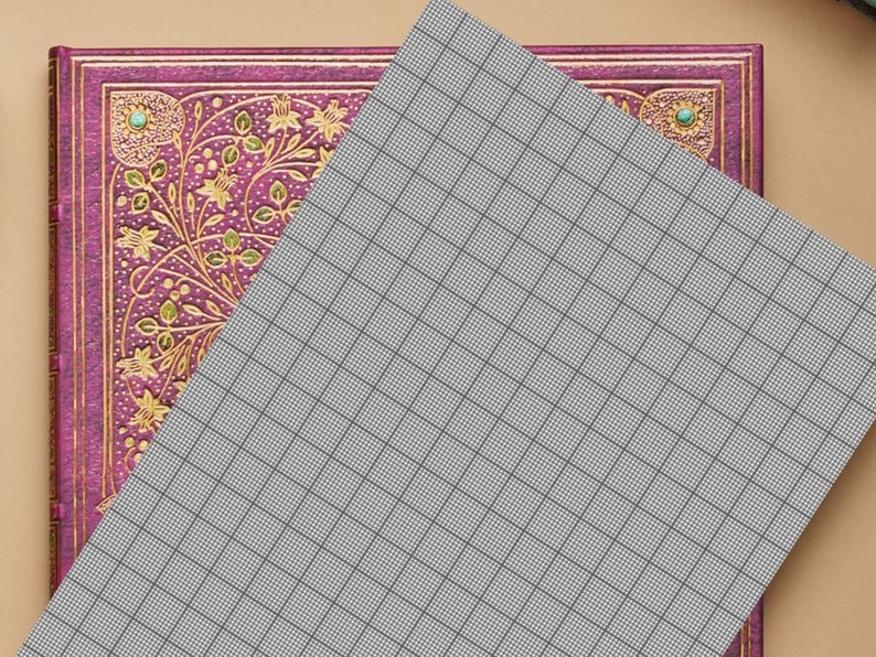 Printable Graph Paper, 1mm and 10mm/1cm Grey Guideline Grid Template ...