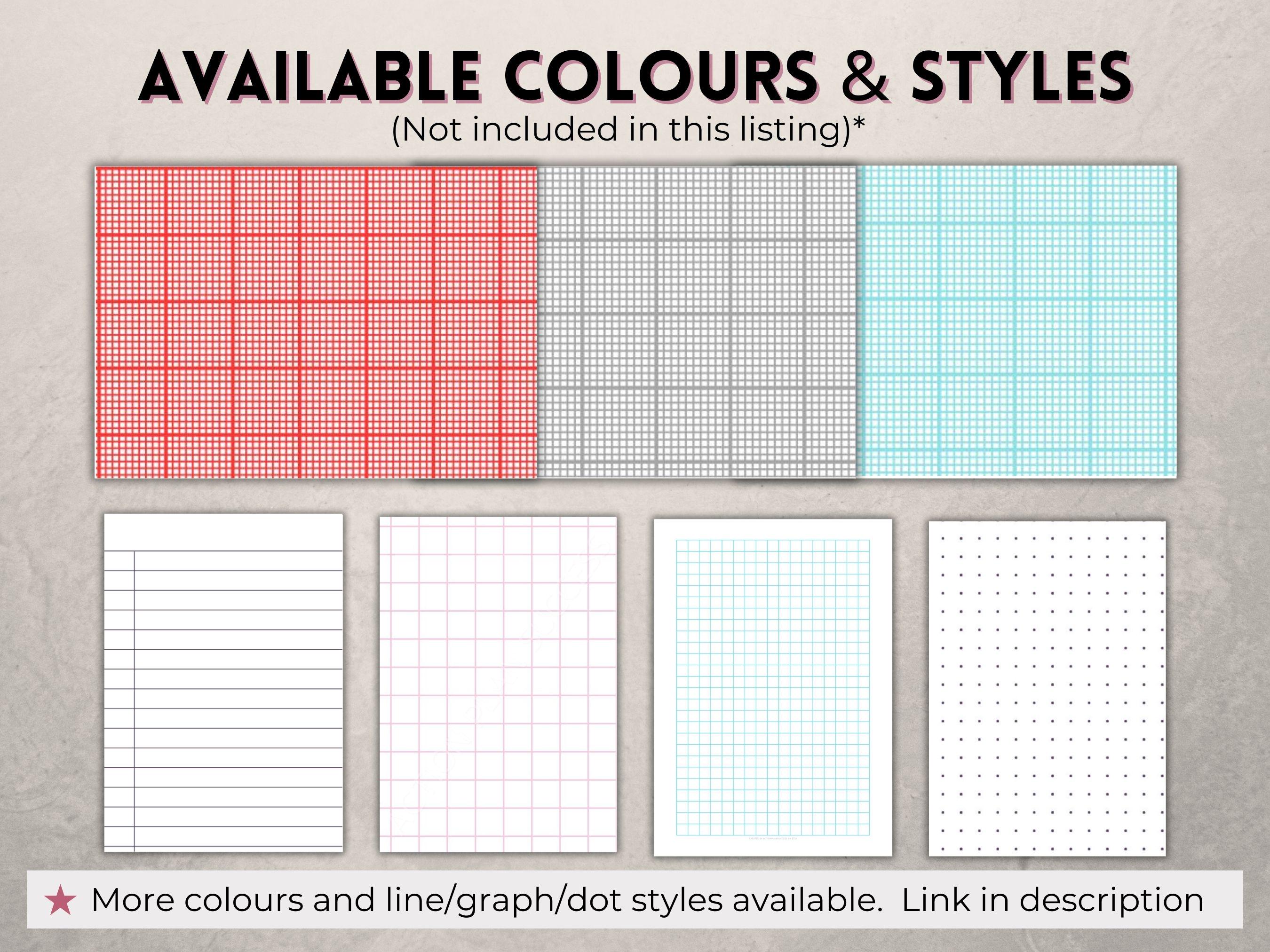 Printable Yellow Graph Paper, 1mm + 10mm/1cm Guideline Grid Template ...