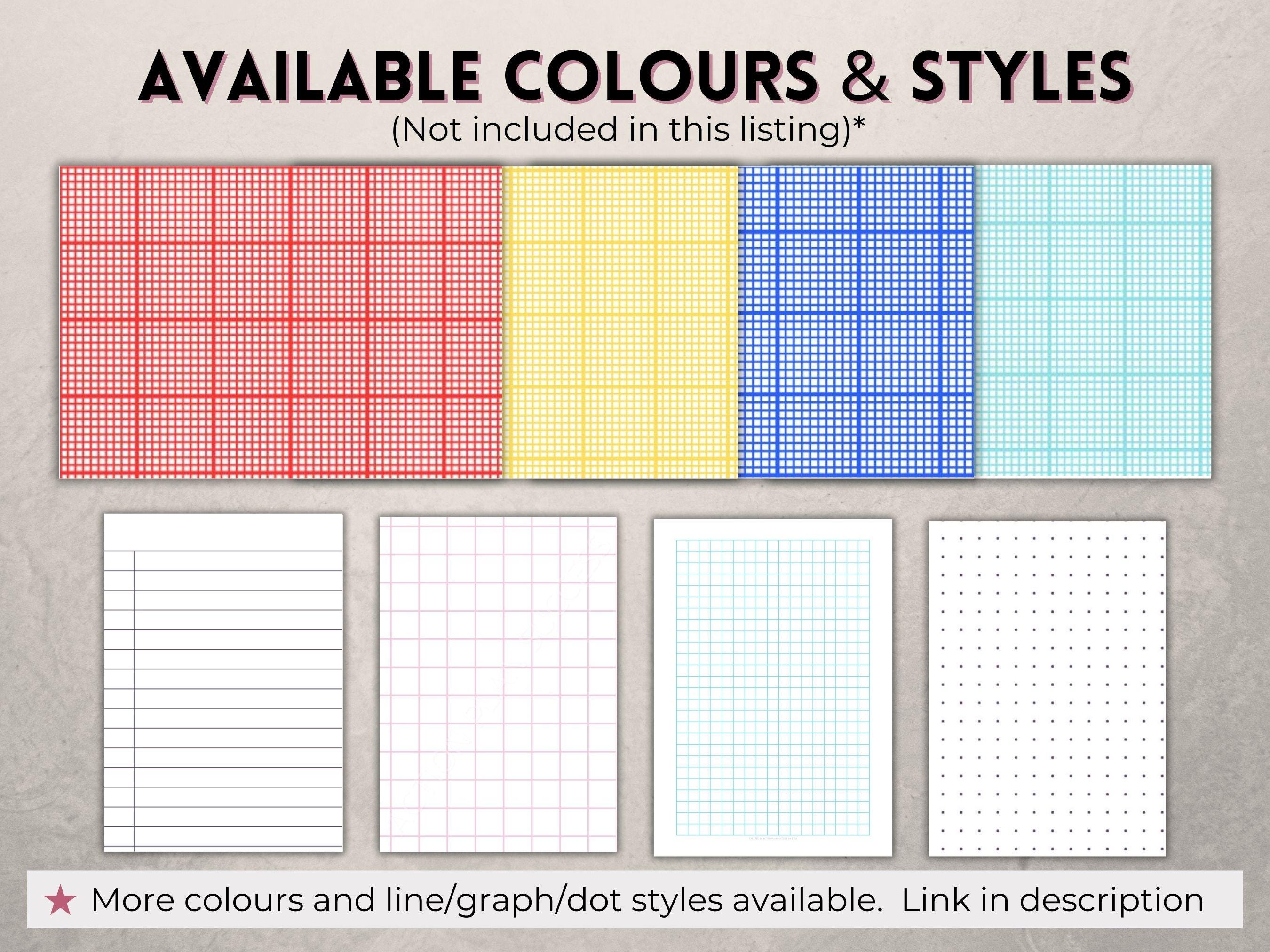 Printable Pink Graph Paper, 1mm + 10mm/1cm Guideline Grid Template ...