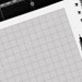 Printable Graph Paper, 1mm and 10mm/1cm Guideline Grid Template, Full ...