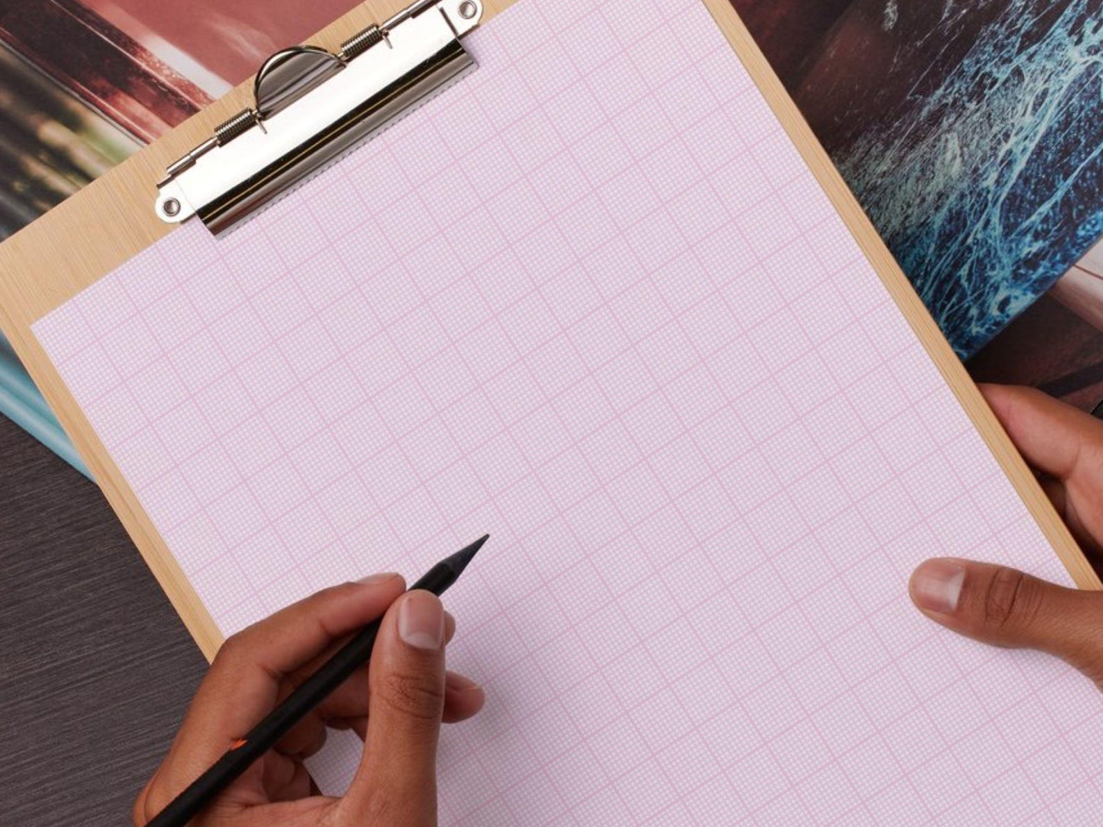 Printable Graph Paper, 1mm and 10mm/1cm Pink Guideline Grid Template ...