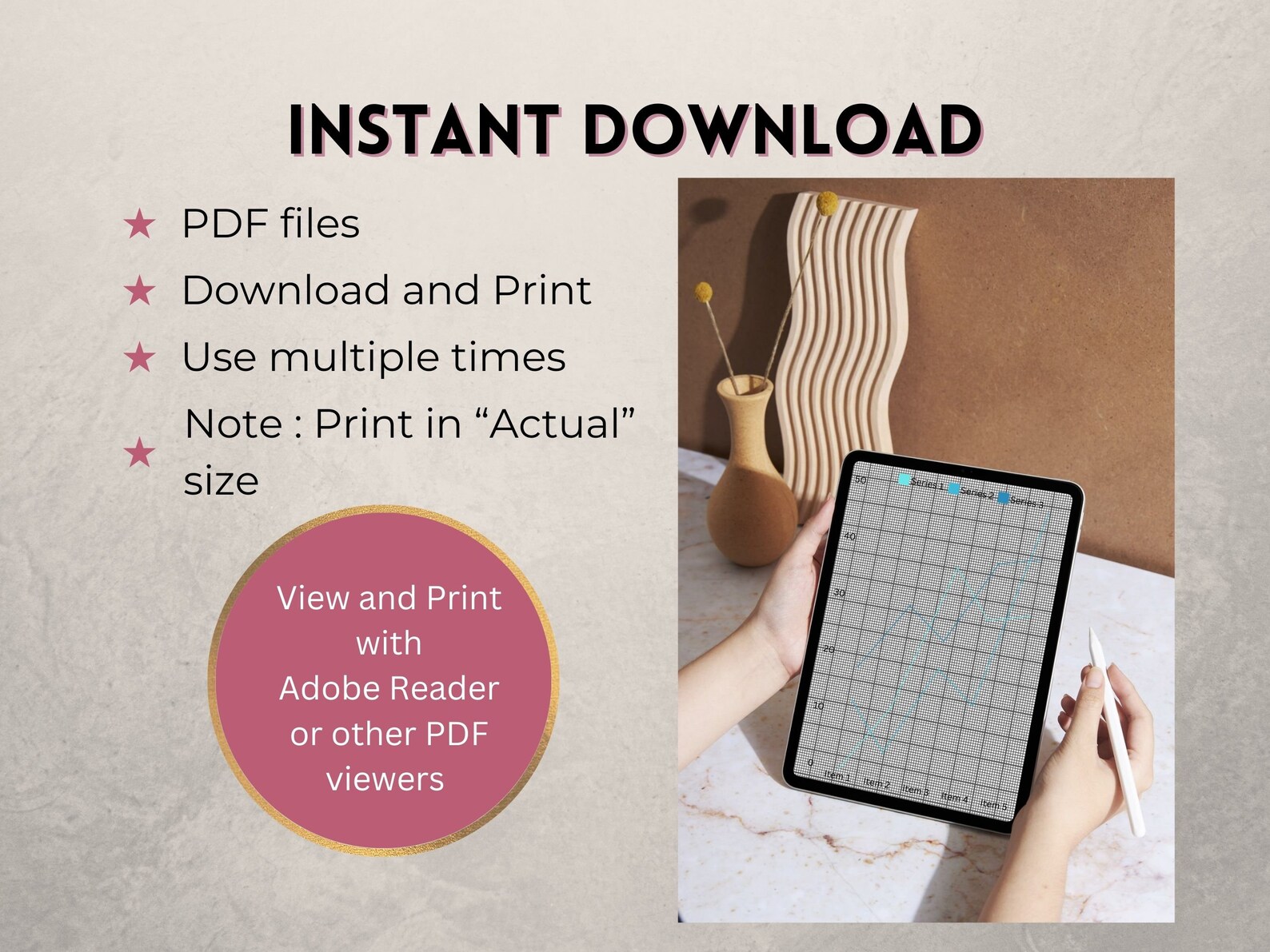 Printable Graph Paper, 1mm and 10mm/1cm Guideline Grid Template, Full ...
