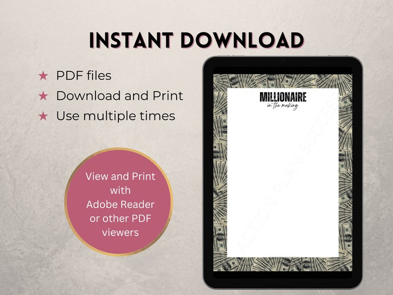 Printable Note Paper, Motivational Quote Stationary, Digital ...