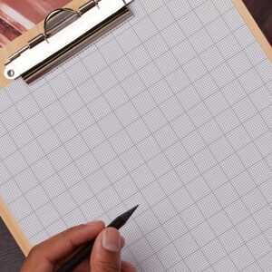 Printable Graph Paper, 1mm and 10mm/1cm Guideline Grid Template, Full ...