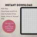 Printable Graph Paper, 1mm and 10mm/1cm Guideline Grid Template, Full ...