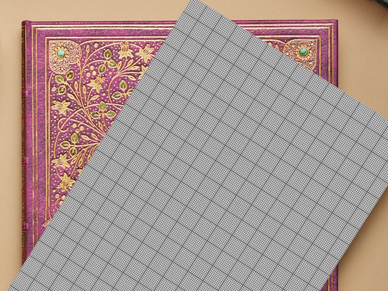 Printable Graph Paper, 1mm and 10mm/1cm Guideline Grid Template, Full ...