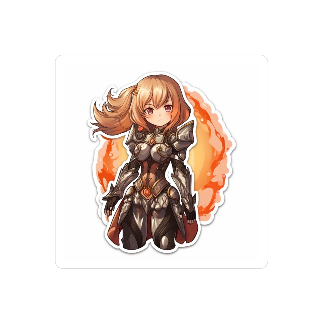 Anime Style Stickers Kiss-cut Vinyl Decals - Etsy