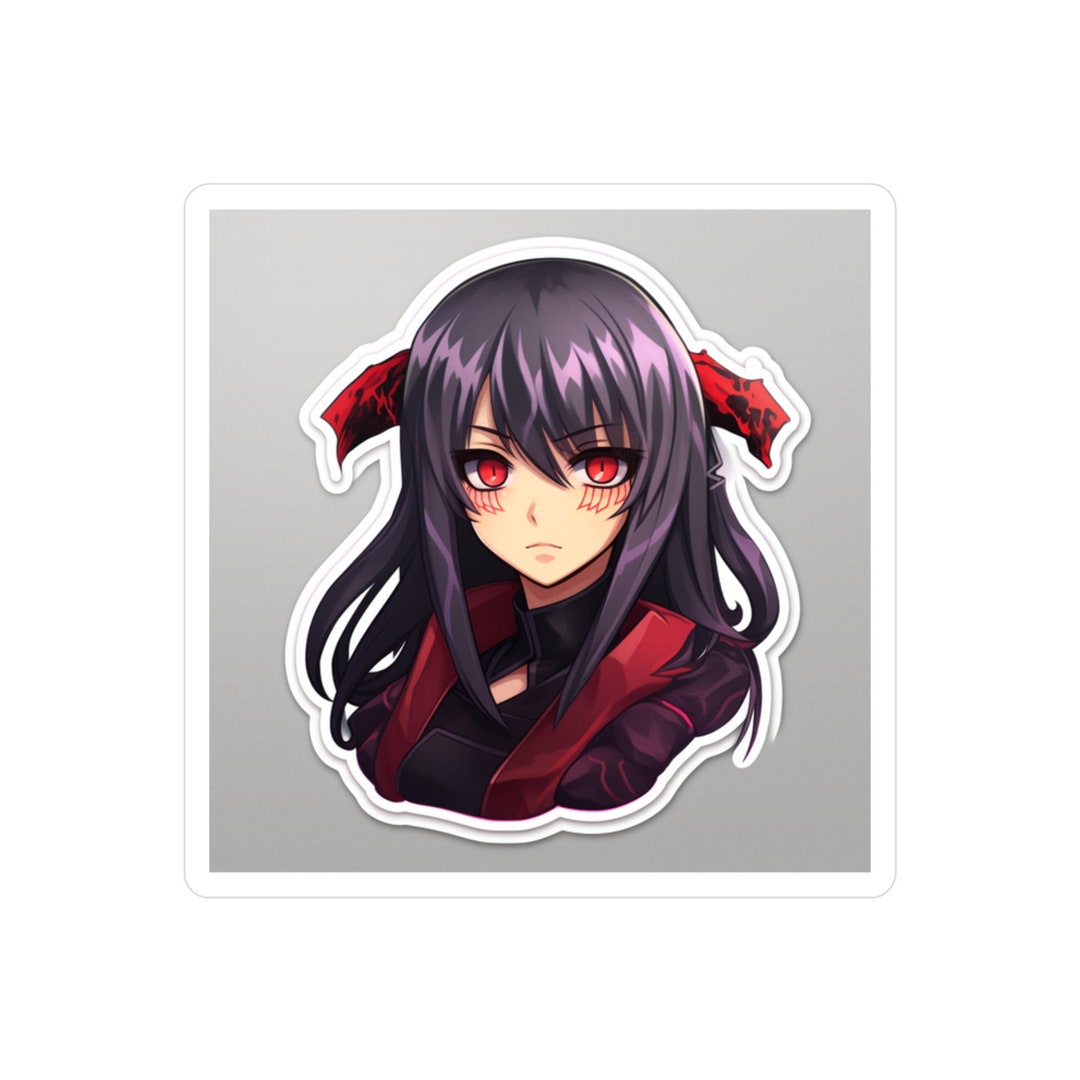 Anime Style Stickers Kiss-cut Vinyl Decals - Etsy