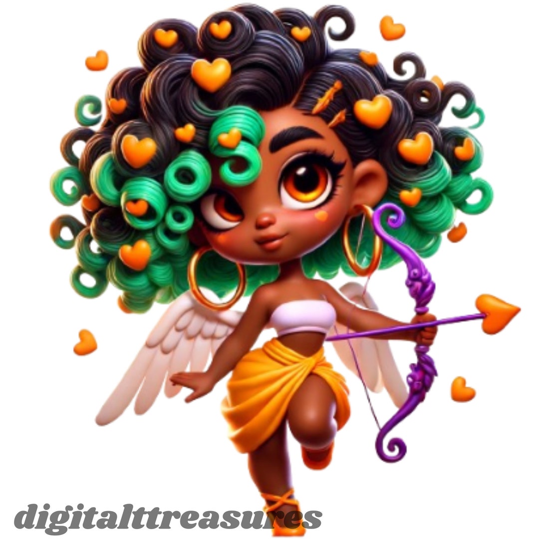 Chatgpt 4 & Dalle-3 Prompts: Cute Chibi Cupid Angel With Hearts - Free ...
