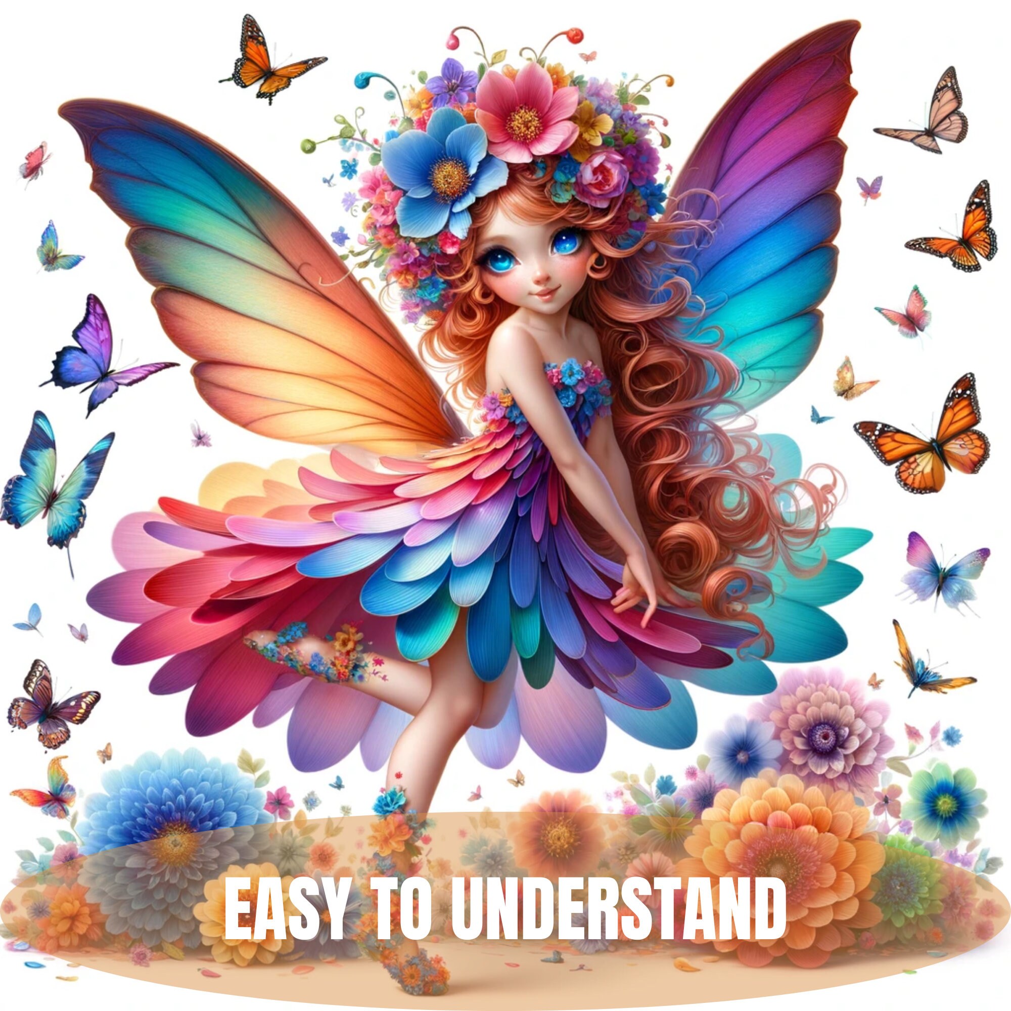 30 Chatgpt & DALL-E 3 Prompts for Spring Fairy Clipart Free Guide and ...