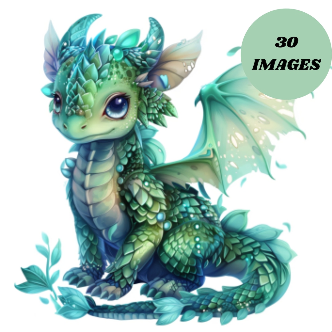 Adorable Cute Baby Dragons : A Collection of Cute and Fantasy Dragon ...
