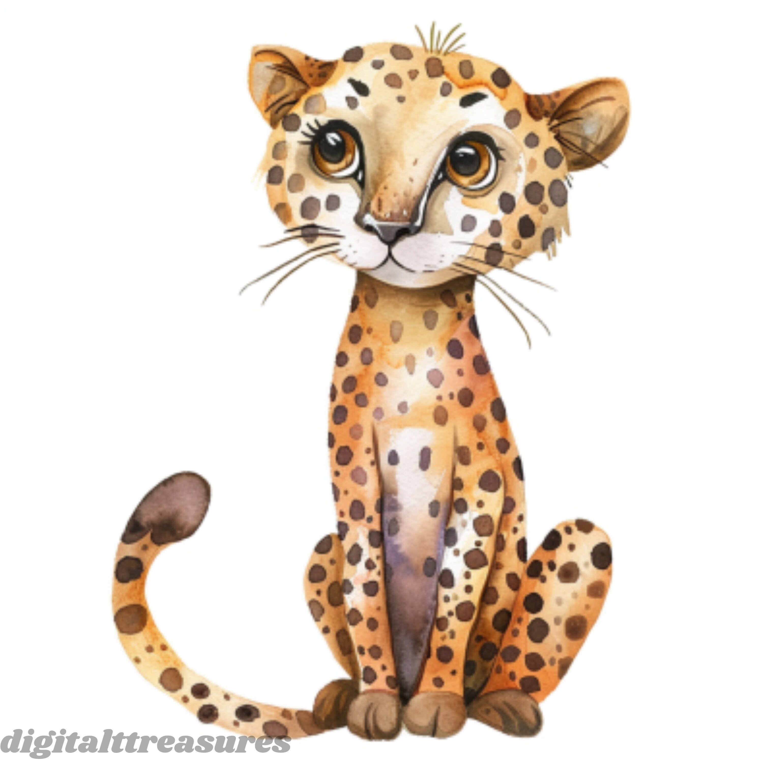 Swift Spots:quirky Cheetah Clipart Bundle 18 High-quality 300DPI Images ...