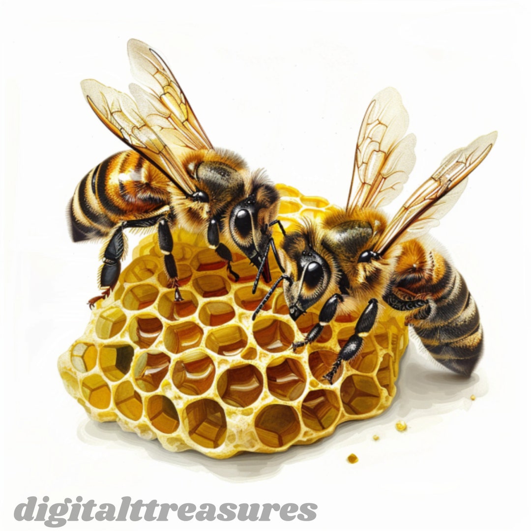 Buzzing Beauties: Beehives Clipart Collection - 20 Unique High ...