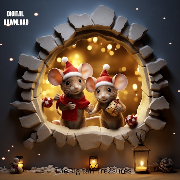 Mouse Hole Sticker - Etsy