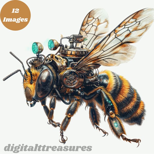 Steampunk Bee - Etsy UK