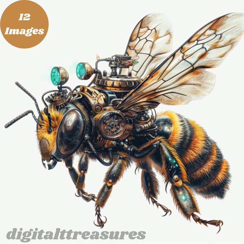 Steampunk Bee - Etsy