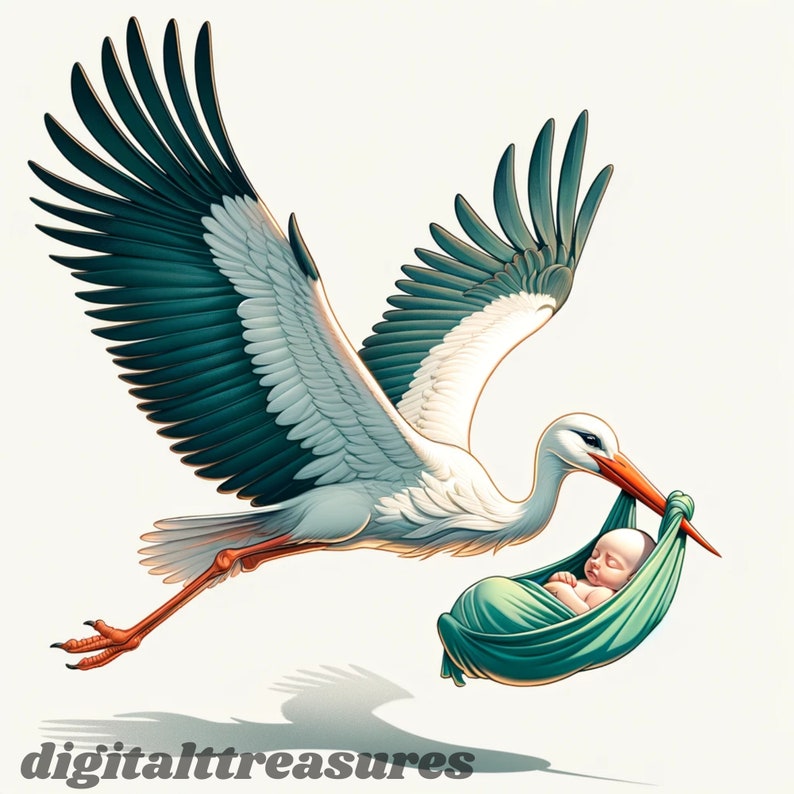 Stork Baby Delights: 30 Chatgpt & DALL-E 3 Prompts With Free Guide and ...