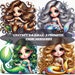 Chatgpt 4 & Dalle-3 Prompts: Chibi Mermaid Free Dalle-3 Guide and 10 ...