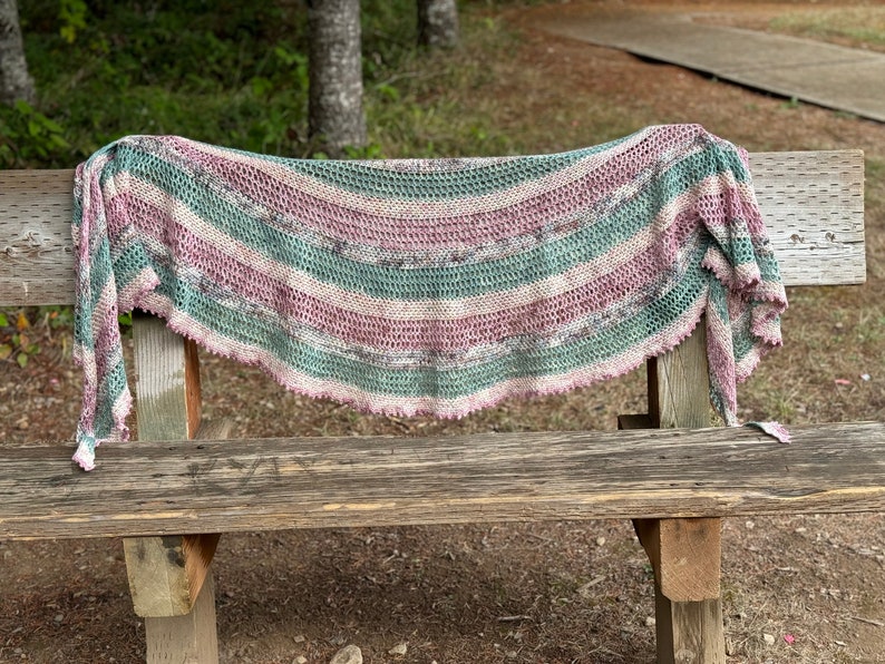 Tina’s Shawl Pattern, Crochet Pattern, Crocheted Shawl, Shawl Pattern ...