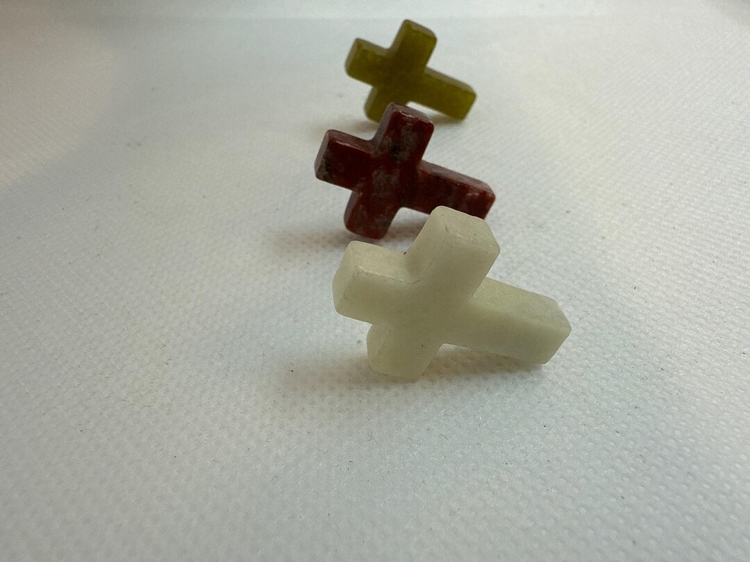 Stone Pocket Crosses for Stress & Anxiety Relief. Great for Gifts- Keep ...