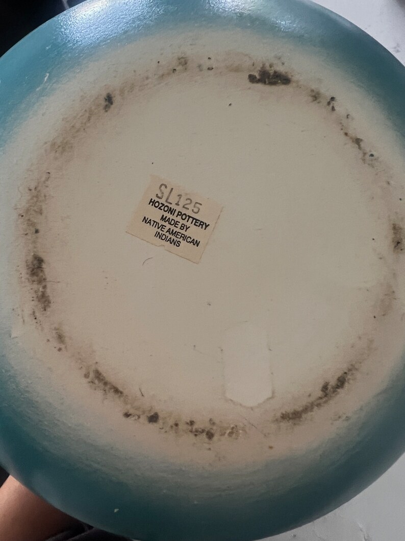 Hozoni Native American Vase. Signed by Artist. - Etsy