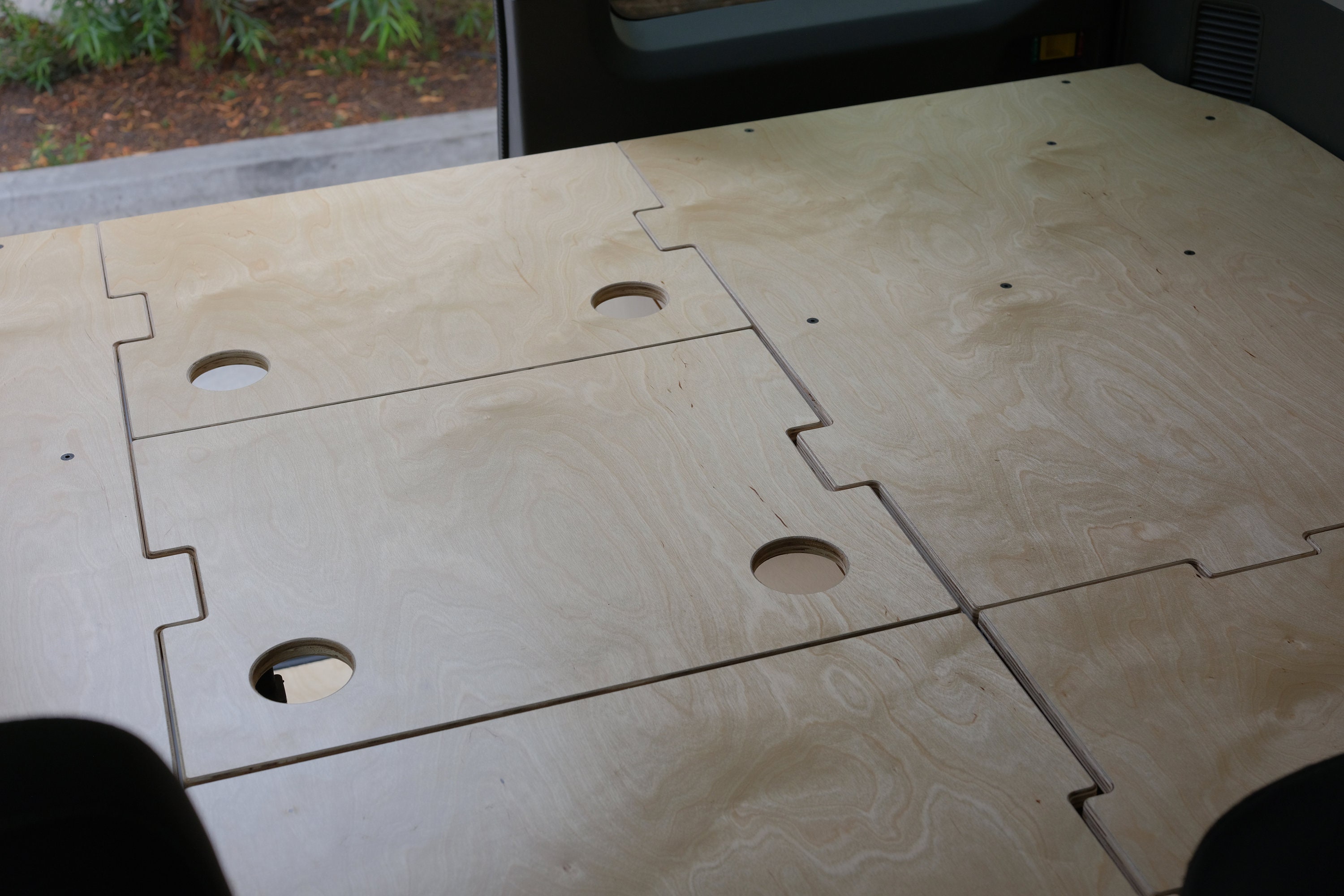 Ford Transit Extended Custom Cabinets Bed System Camper Van Conversion ...