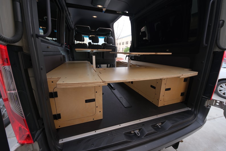 Sprinter Bed System Storage Box With One Removable Table - Etsy